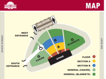 Shell seating map - SCERA