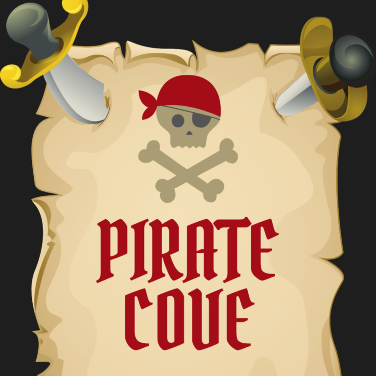 Pirate Cove logo - SCERA