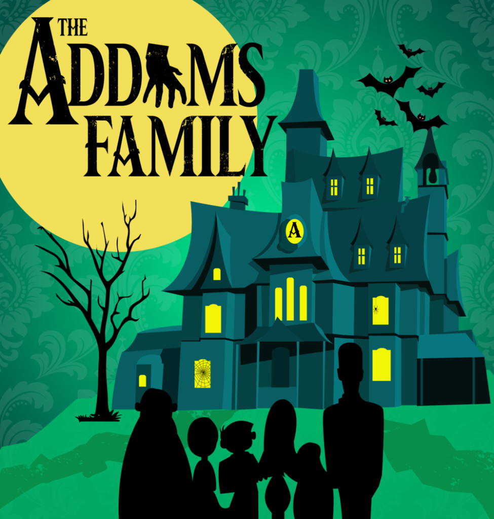 addams family poster Hi Res-01 - SCERA