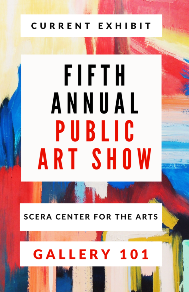 Public Art Show poster - SCERA